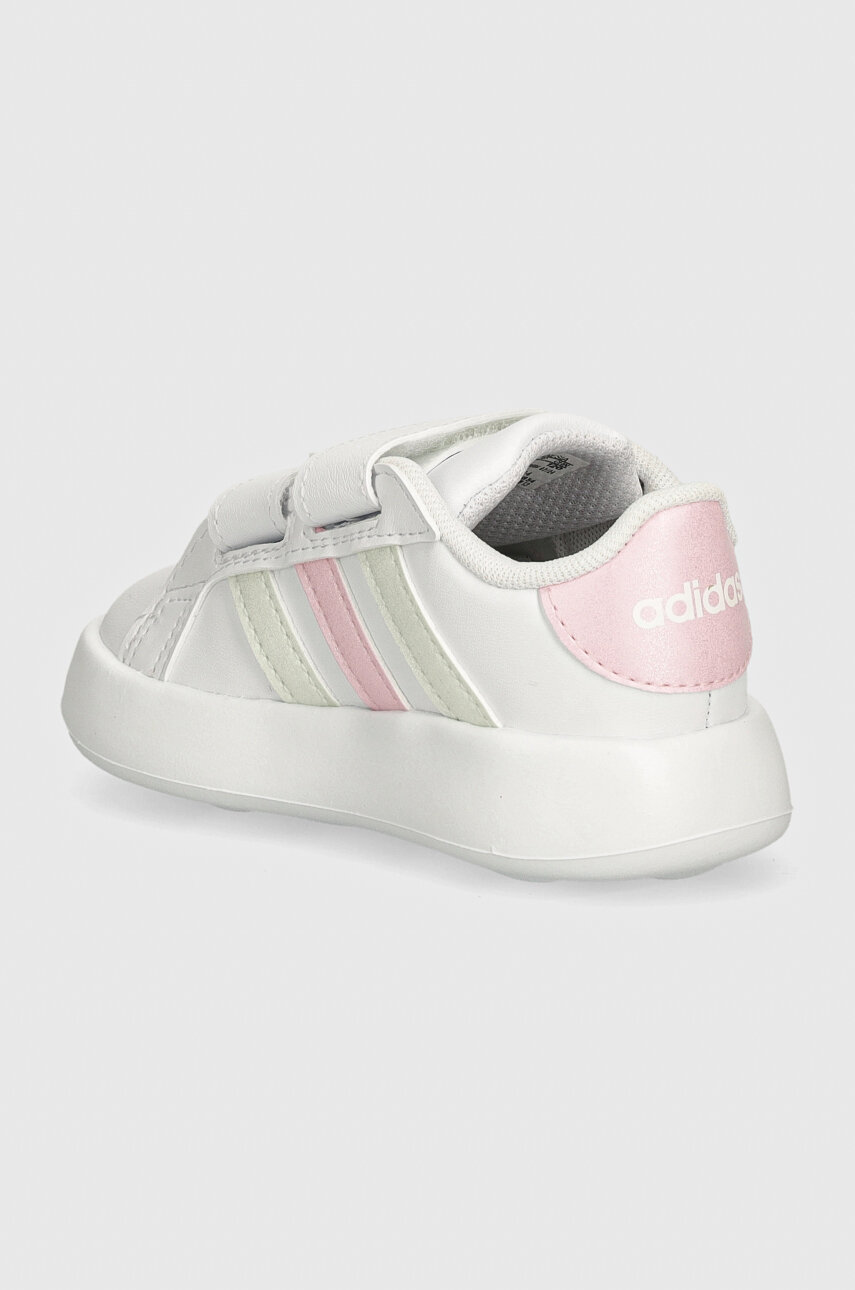 Παιδικά αθλητικά παπούτσια adidas GRAND COURT 2.0 CF χρώμα: άσπρο ...
