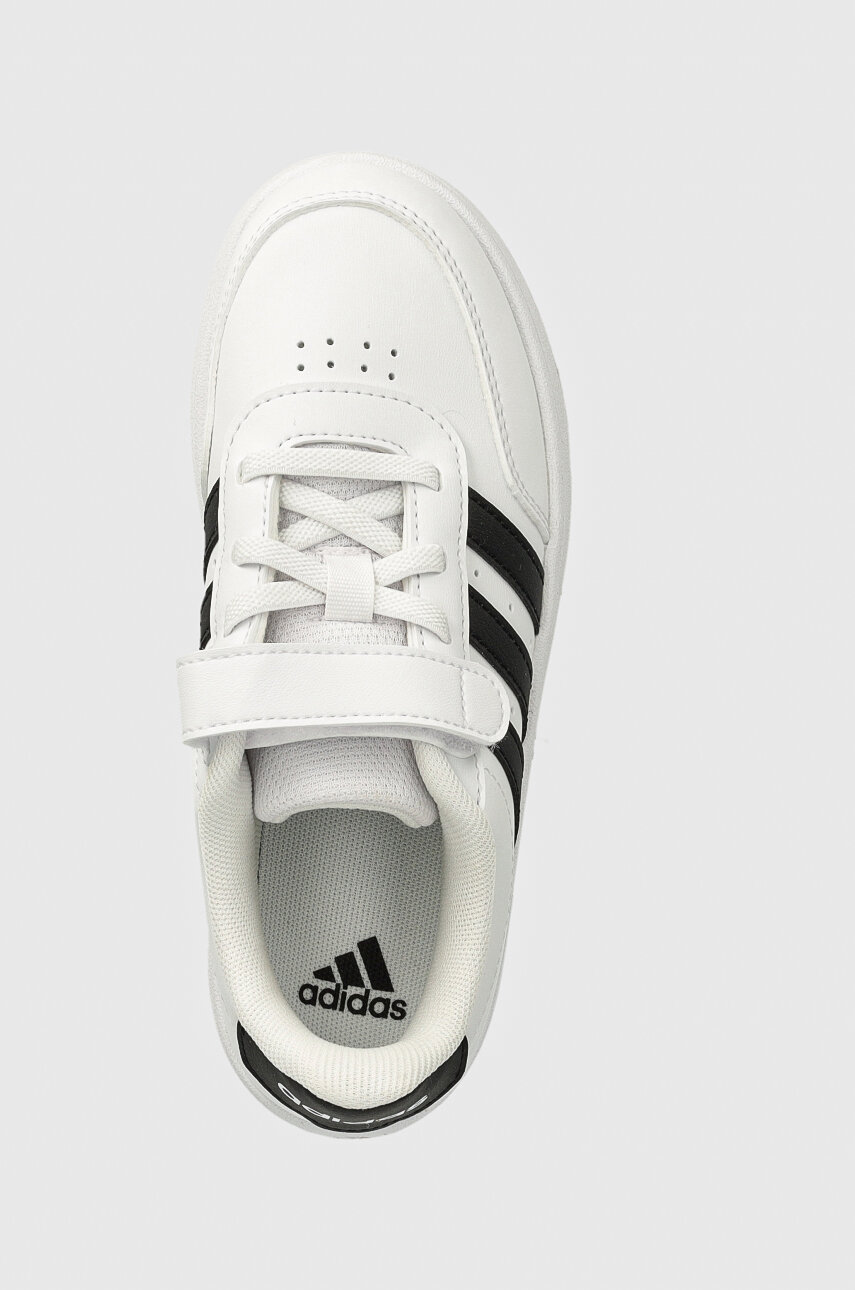 adidas sneakersy dziecięce BREAKNET 2.0 EL C kolor biały IE3792 ...