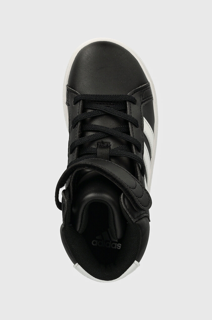 adidas sneakersy dziecięce GRAND COURT MID kolor czarny IE3863 ...