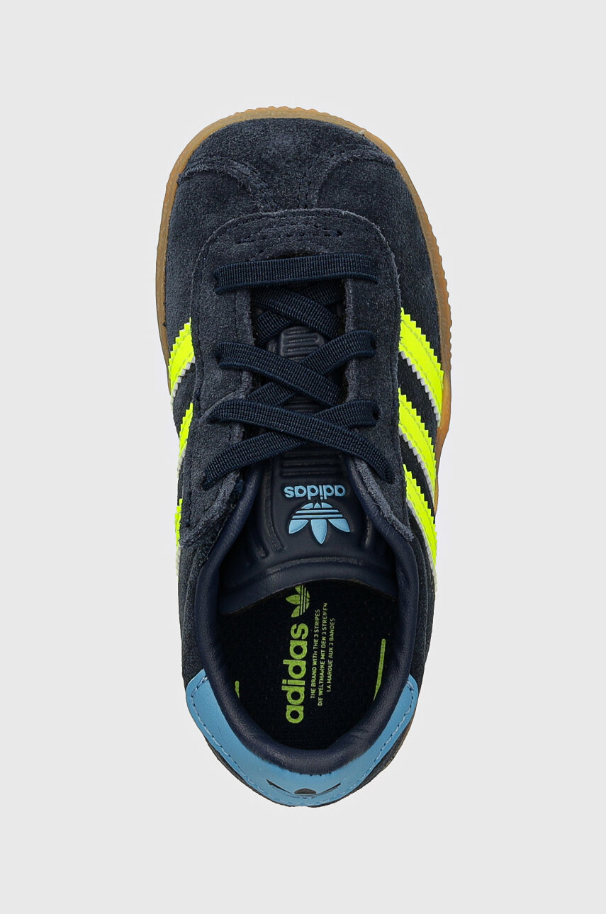 adidas Originals sneakersy skórzane dziecięce GAZELLE CF EL kolor ...