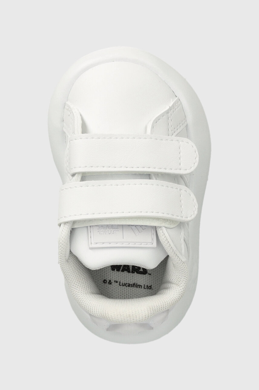 adidas sneakersy dziecięce STAR WARS Grand Court CF kolor biały IH7578 ...