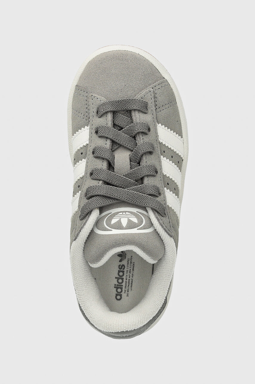 adidas Originals sneakersy dziecięce CAMPUS 00s EL C kolor szary JI4330 ...