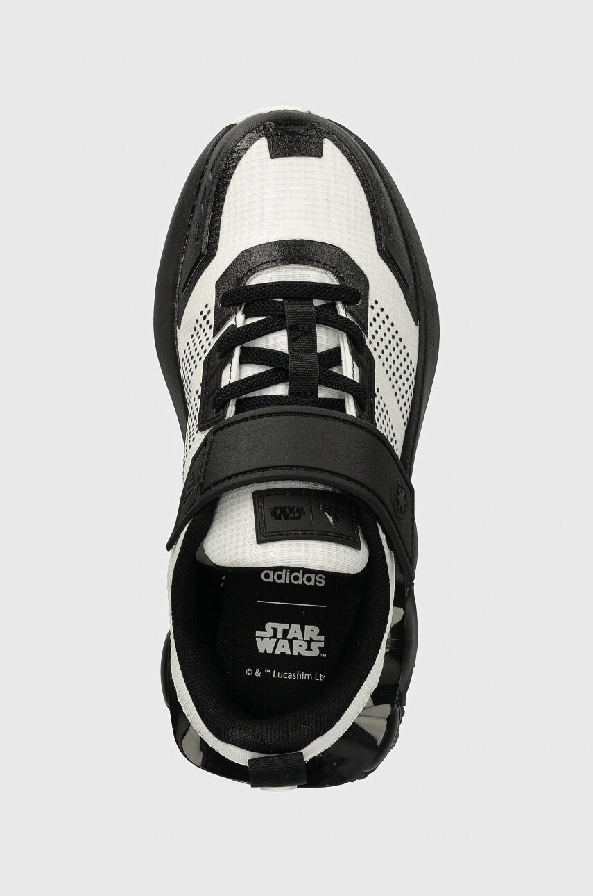 adidas sneakersy dziecięce STAR WARS Runner EL kolor biały ID0378 ...