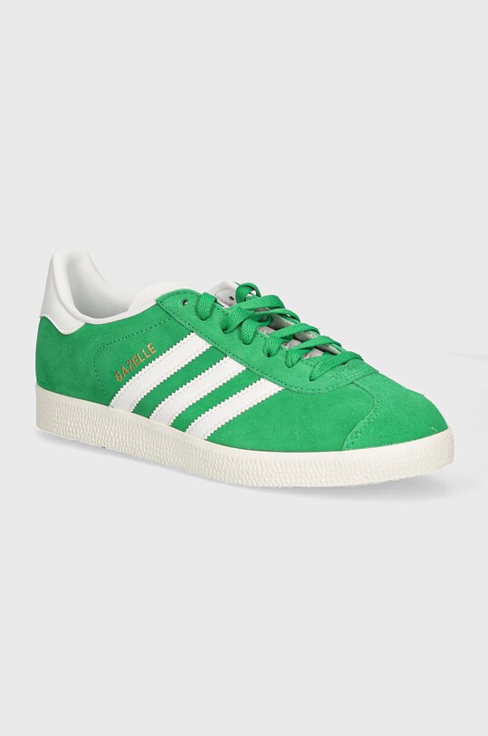 adidas Originals sneakersy zamszowe Gazelle kolor zielony IG2092 ...