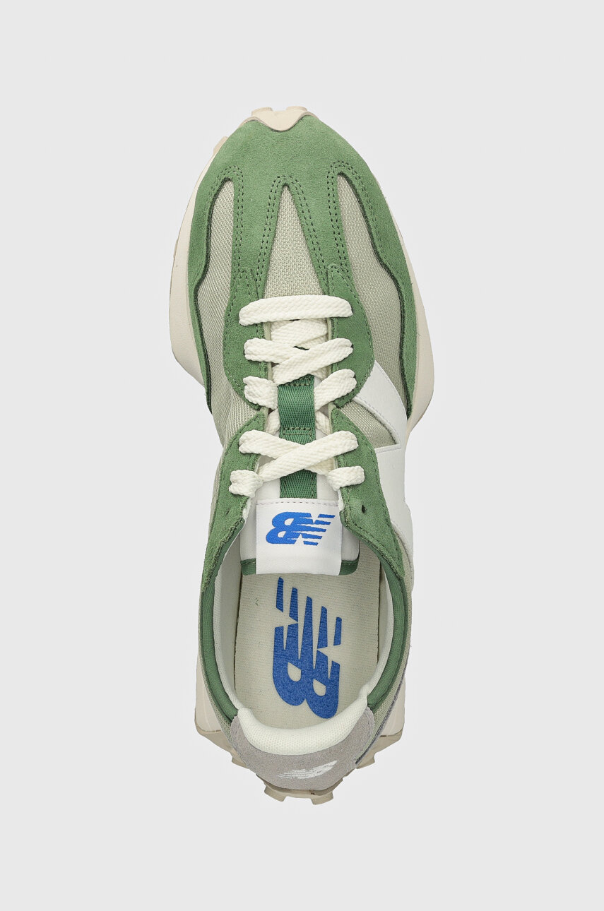 New Balance sneakersy 327 kolor zielony U327CE w PRM