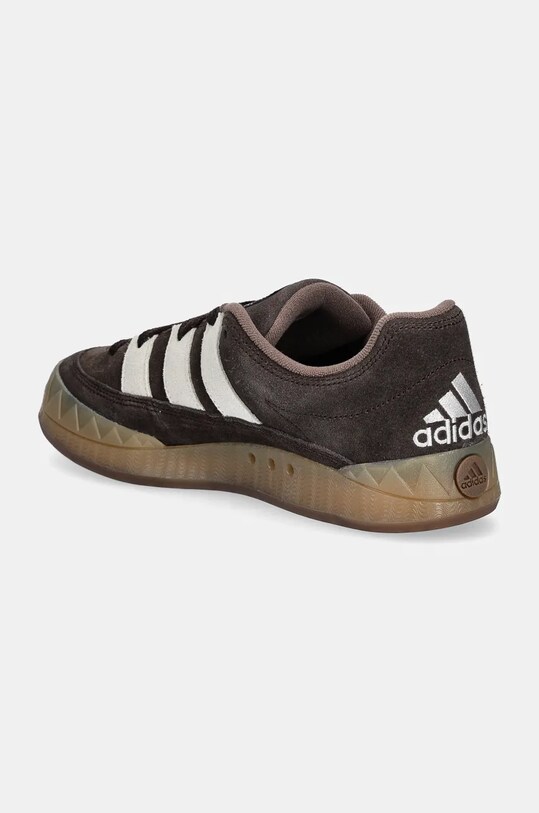 Замшевые кроссовки adidas Originals Adimatic цвет коричневый ID3947 на PRM