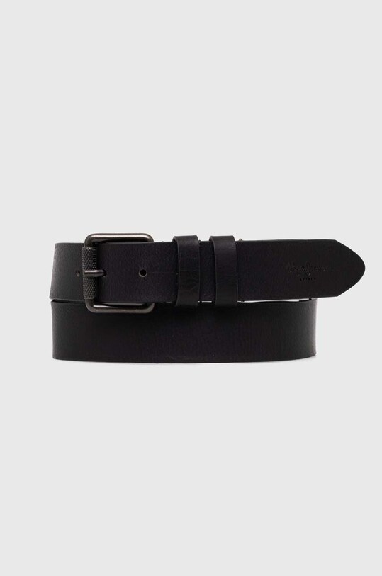 Кожаный ремень Pepe Jeans TATE BELT мужской цвет чёрный PM021028 ...