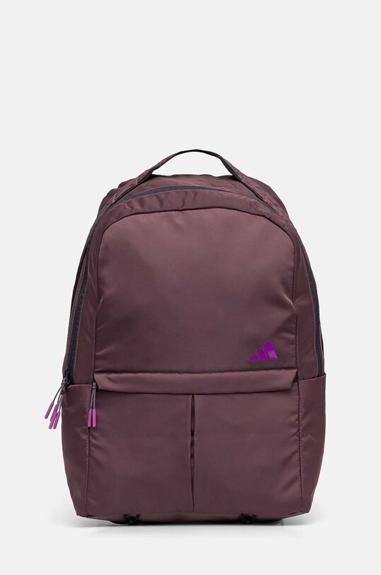 adidas Performance plecak Yoga damski kolor fioletowy duży gładki ...