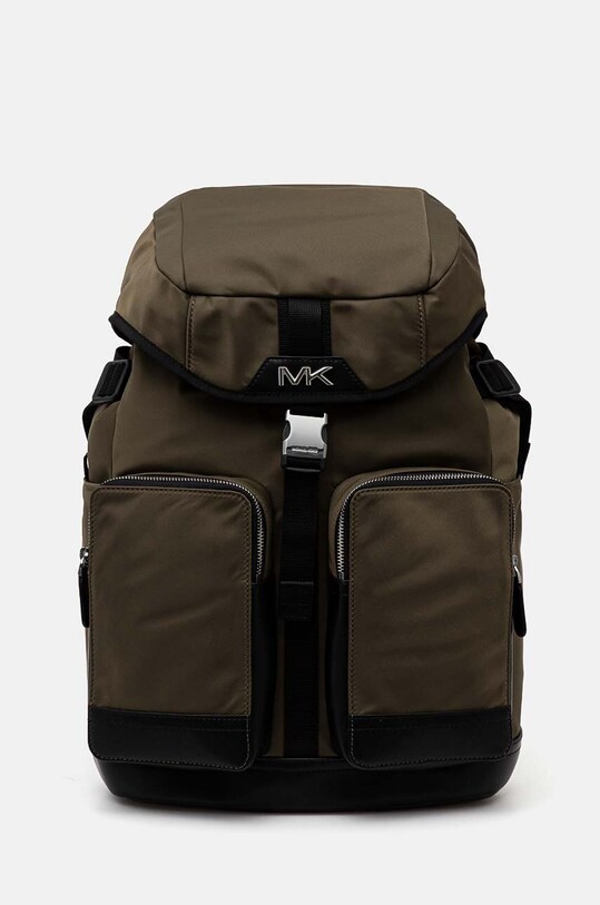 Рюкзак Michael Kors мужской цвет зелёный большой однотонный 33T4LBNB6B ...