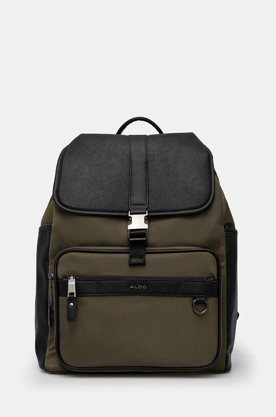 Рюкзак Aldo PERIKATH чоловічий колір зелений великий однотонний ...