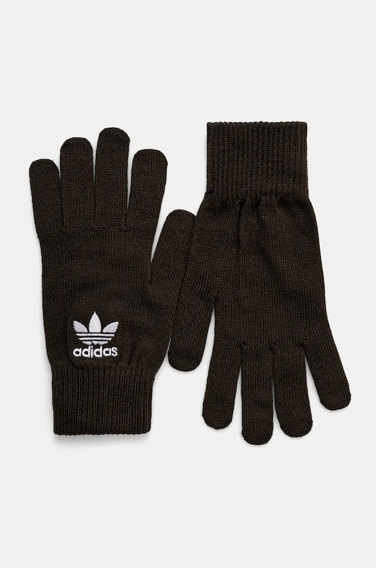 Перчатки adidas Originals цвет зелёный IY4639 | ANSWEAR.ua