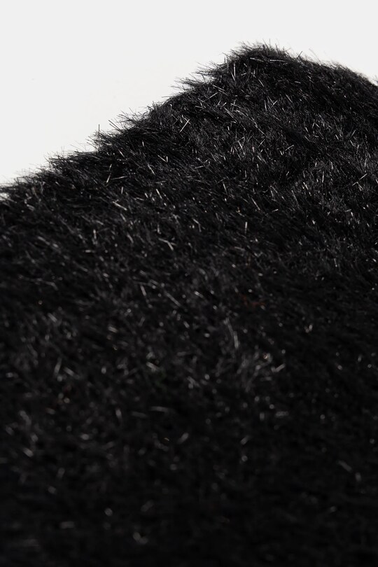 Cjevasti šal United Colors of Benetton boja: crna, bez uzorka ...