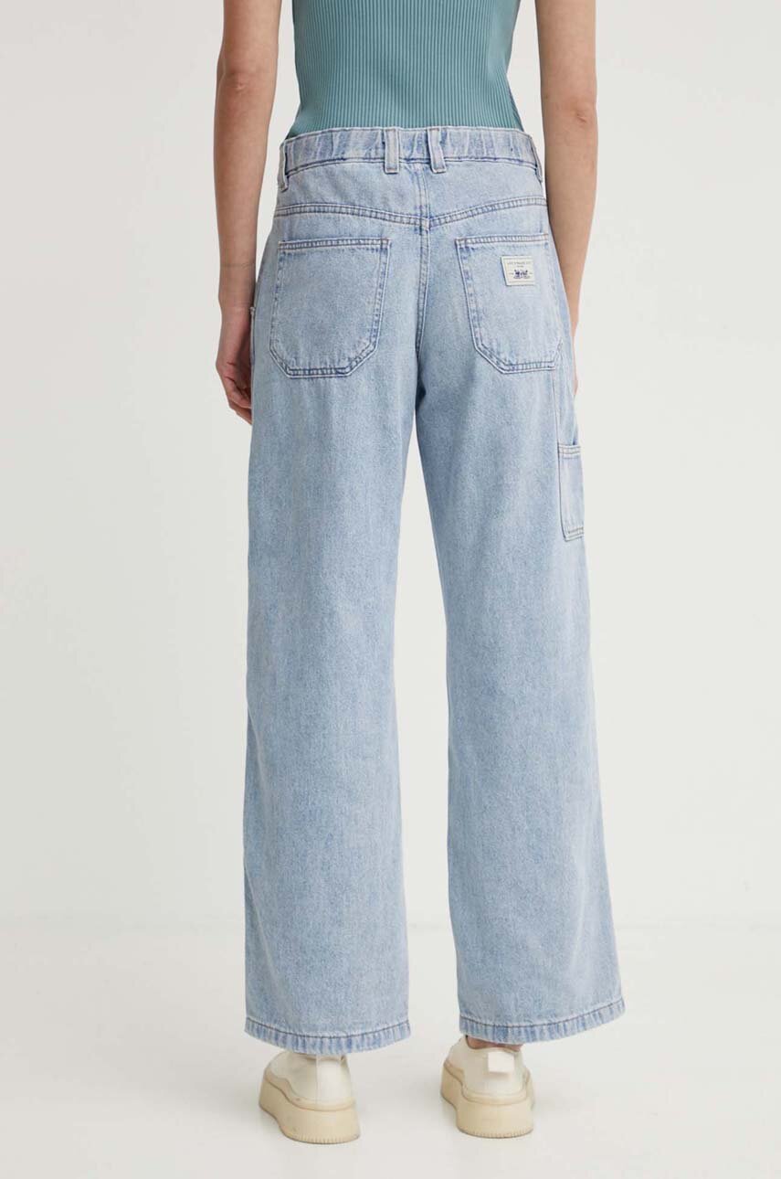 Levi's jeansy LTWT BAGGY damskie high waist A8699 | Answear.com