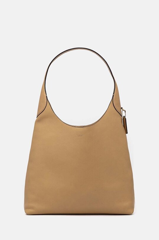 Coach leather handbag beige color CU044 at PRM US