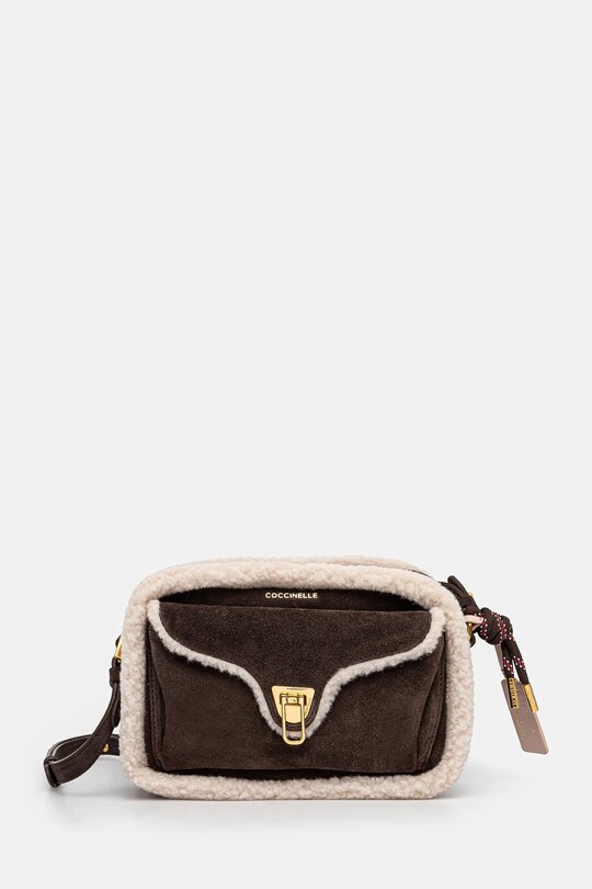 Coccinelle geanta de mana din piele intoarsa COCCINELLEXINUIKIIBEAT E ...