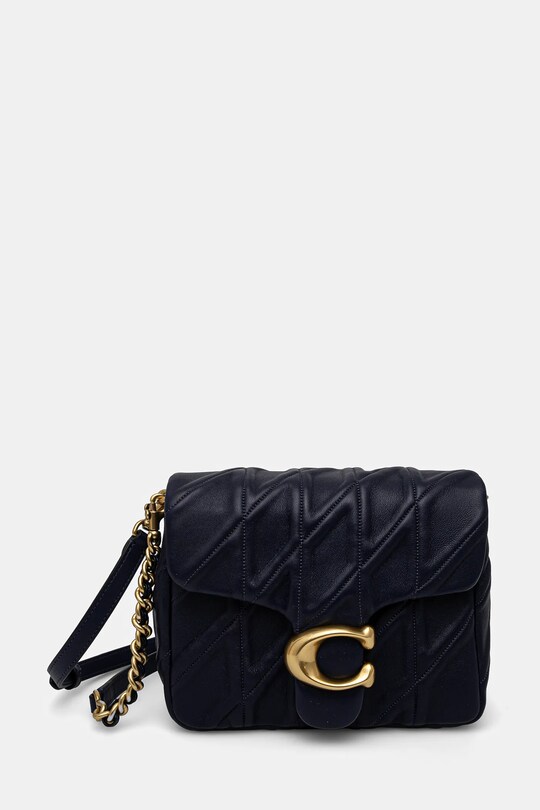 Coach bőr táska square tabby sötétkék, CW629 | ANSWEAR.hu