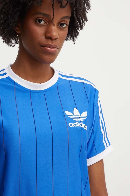 adidas Originals t-shirt damski kolor niebieski IY7233 | Answear.com