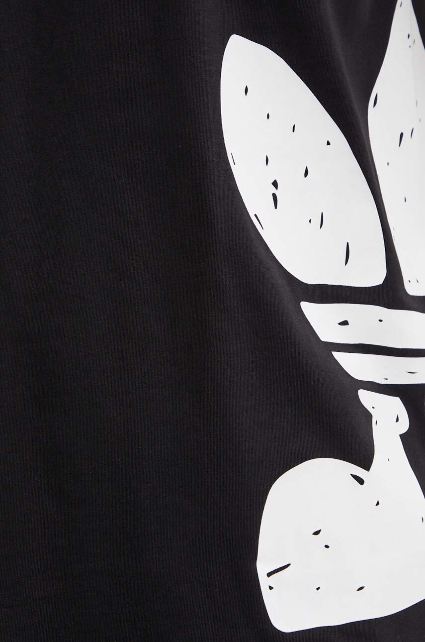 Βαμβακερό μπλουζάκι adidas Originals ανδρικό, χρώμα: μαύρο, IZ2579 ...