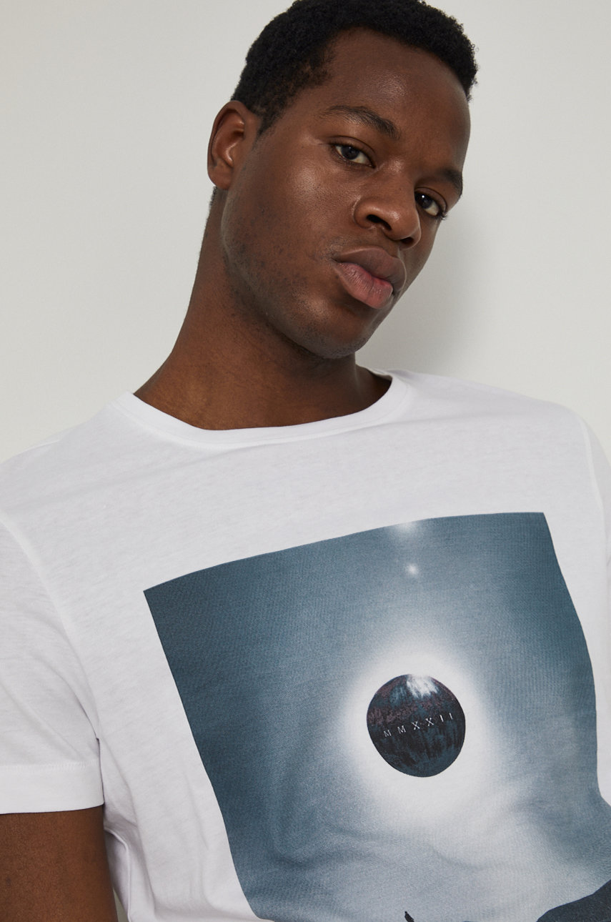 T-shirt bawełniany by Zolik, Grafika Polska biały | zamów na ...