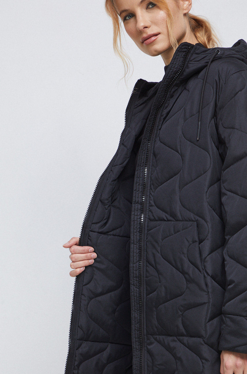 Kabát Medicine dámsky, čierna farba, zimný | ANSWEAR.sk