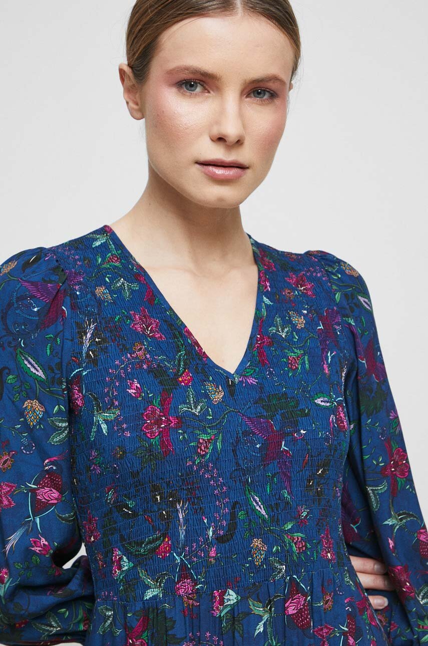 Šaty tyrkysová barva, barva tyrkysová - MEDICINE