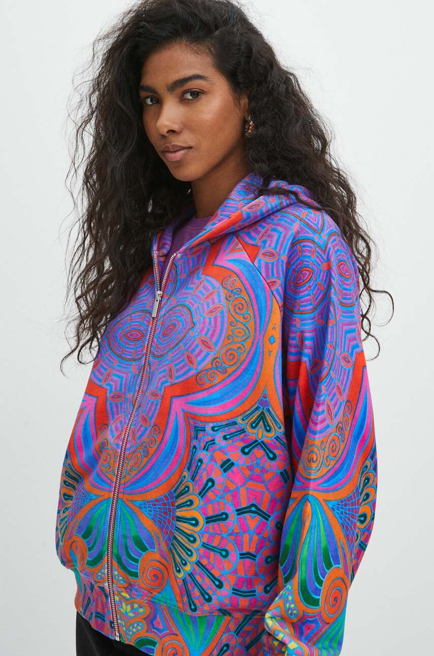 Bluza damska z kolekcji Jane Tattersfield x Medicine kolor multicolor ...