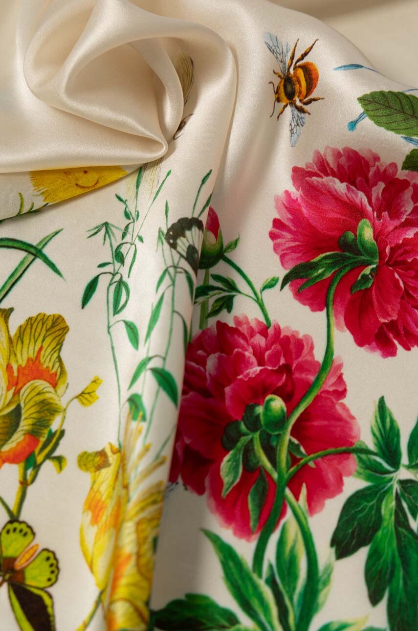 Medicine chusta jedwabna damska wzorzysta | Answear.com