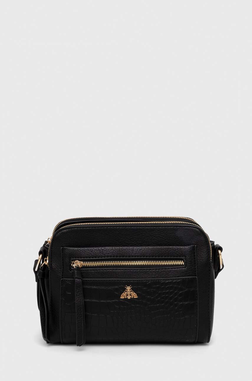 Torebka damska ze skóry ekologicznej kolor czarny | zamów na ...