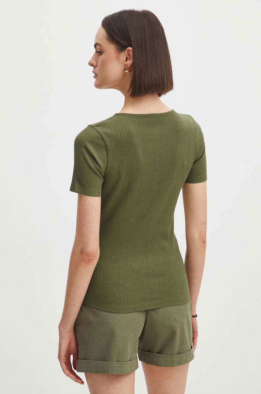 Medicine t-shirt damski kolor zielony | Answear.com