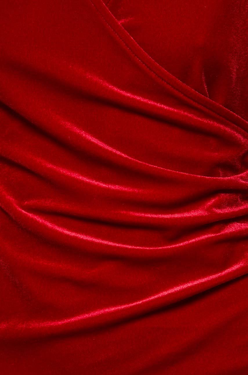 Medicine rochie culoarea rosu, mini, mulata | ANSWEAR.ro