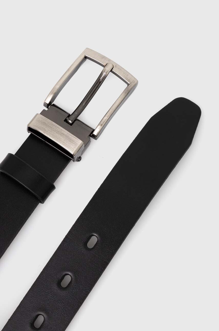 Medicine pasek skórzany kolor czarny | Answear.com