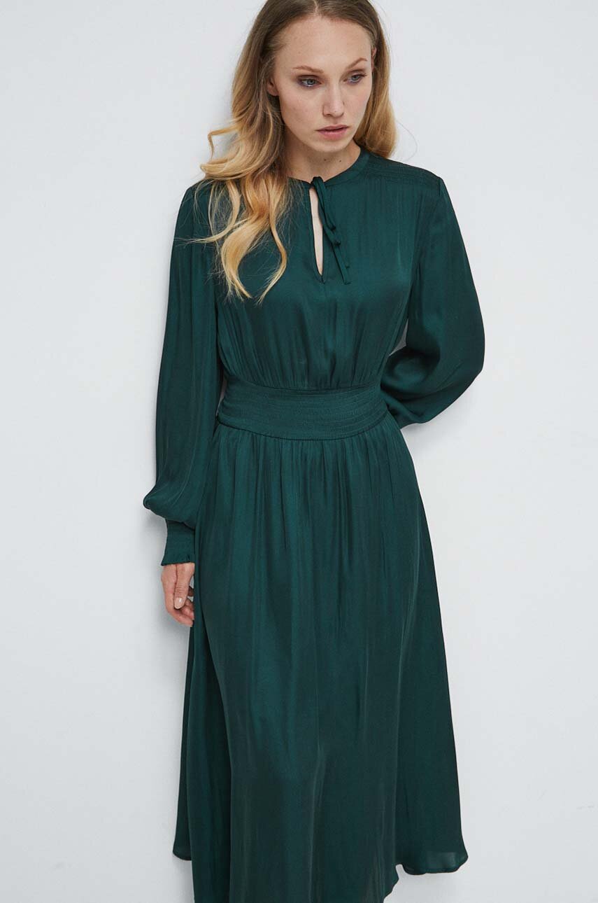 Šaty tyrkysová barva, barva tyrkysová - MEDICINE