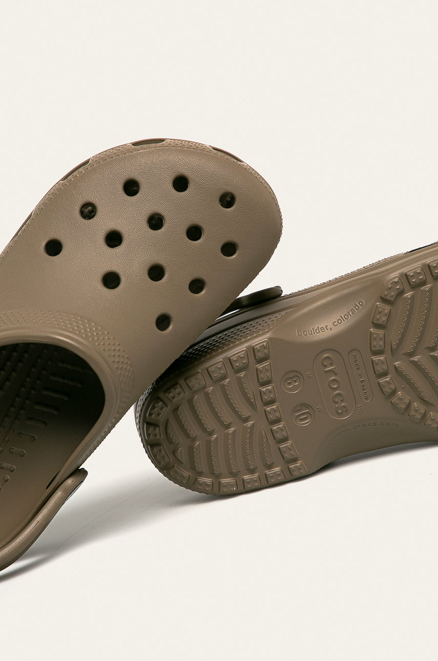Crocs sliders Classic men's green color 10001 at PRM US