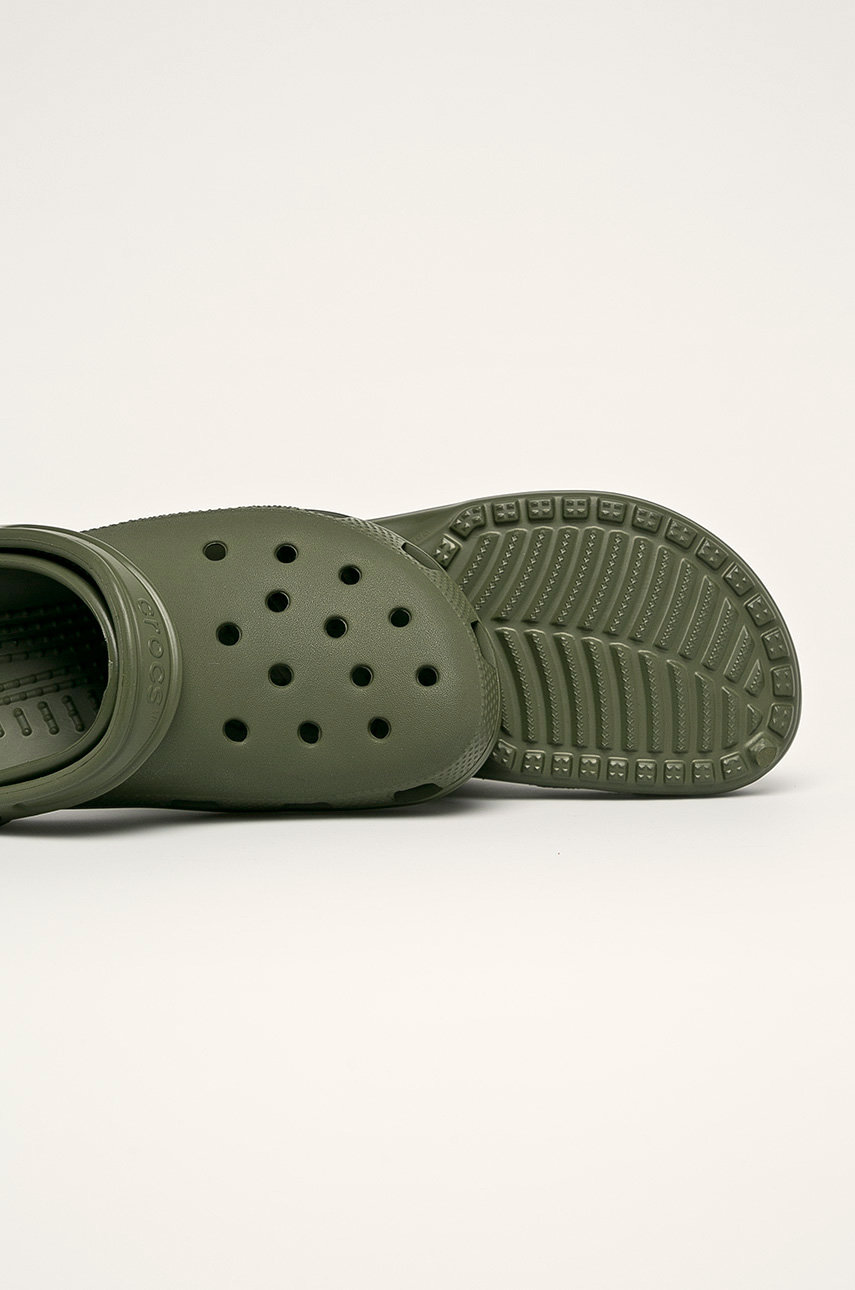Crocs sliders Classic men's green color 10001 at PRM US