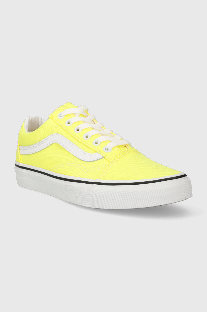 Vans plimsolls Old Skool women's yellow color at PRM US