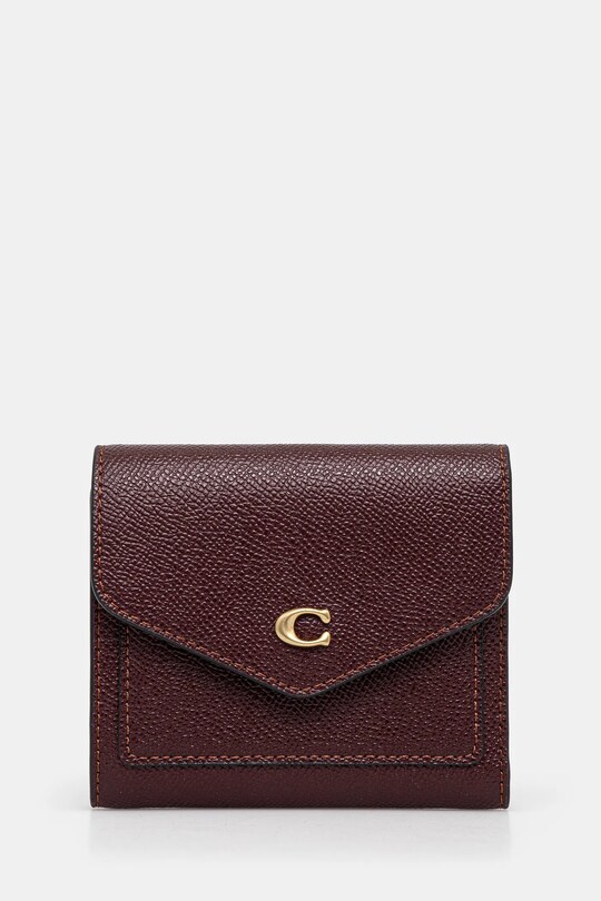 Coach wallet Wyn Small Wallet women’s maroon color at PRM US