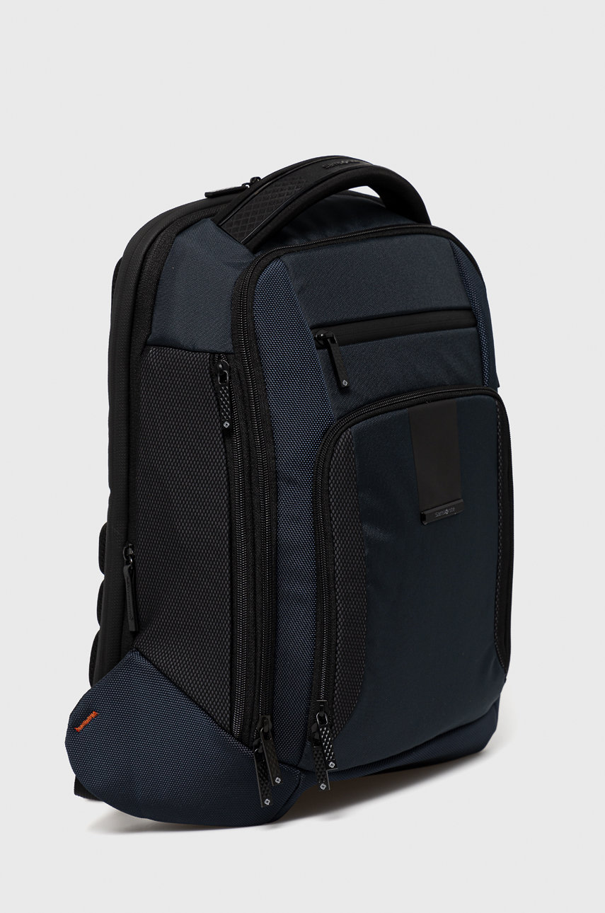 Samsonite Plecak, męski kolor granatowy duży gładki | Answear.com