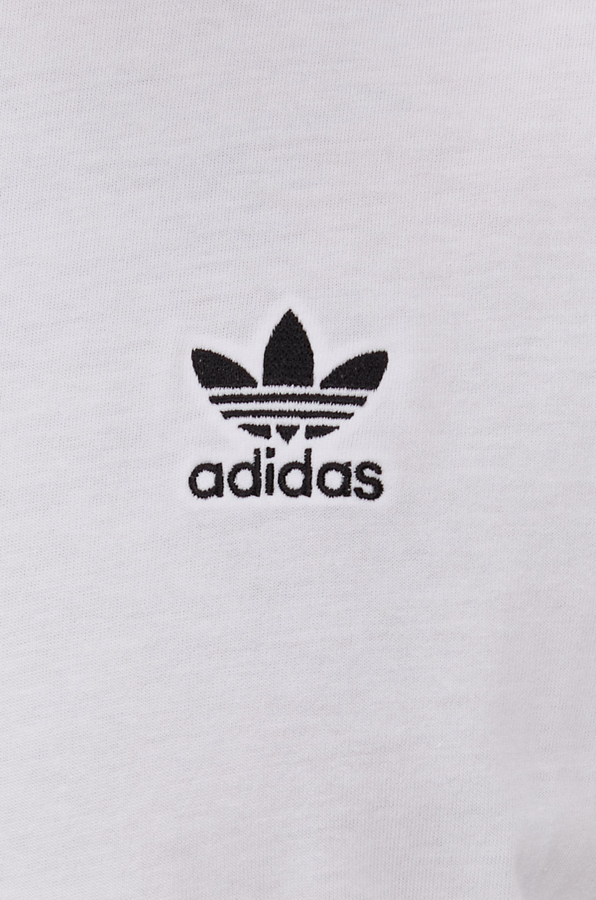 adidas Originals T-shirt GN3415 męski kolor biały gładki GN3415-WHITE ...