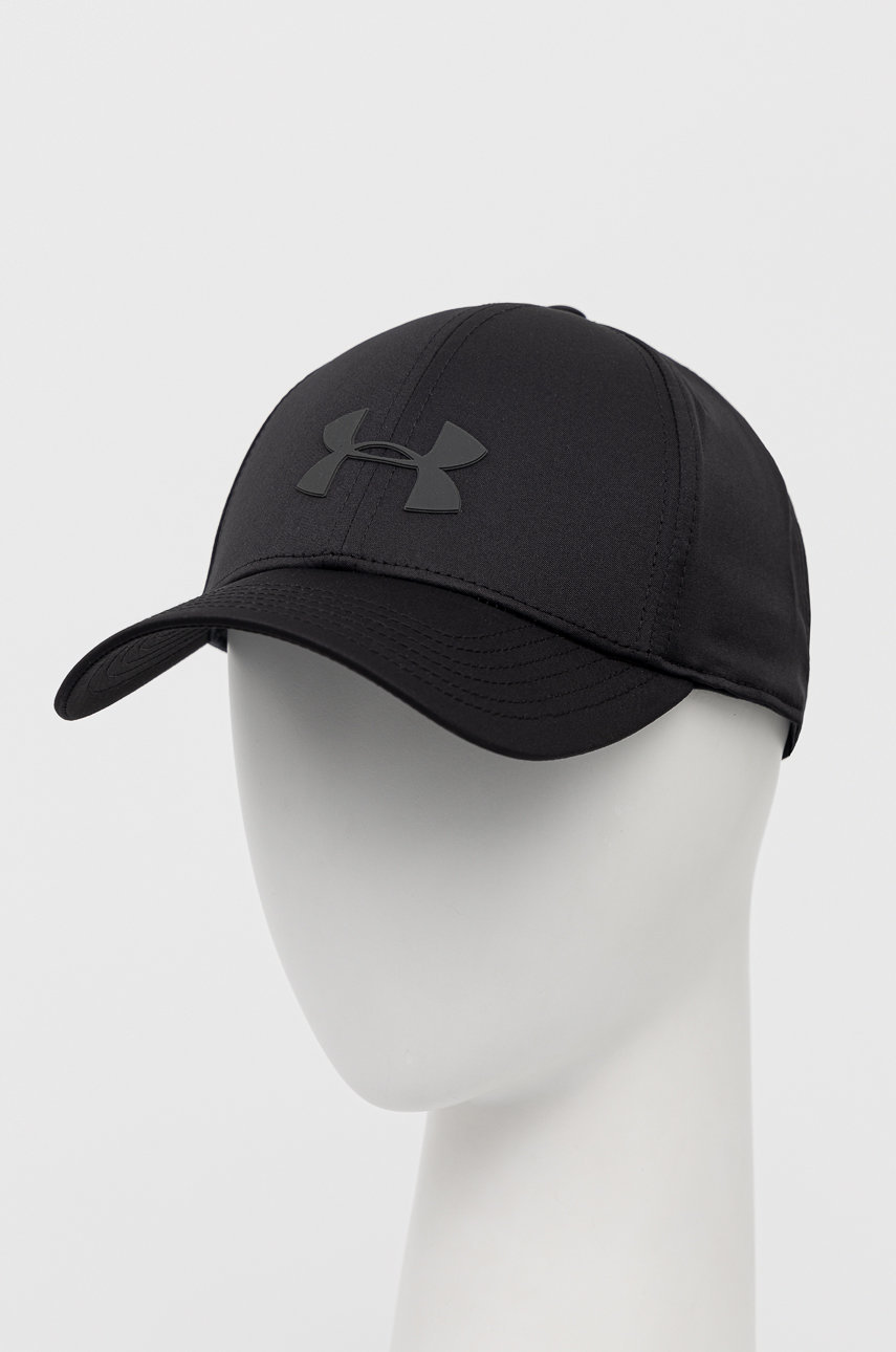 Under Armour czapka 1369781 kolor czarny gładka 1369781-001 | Answear.com