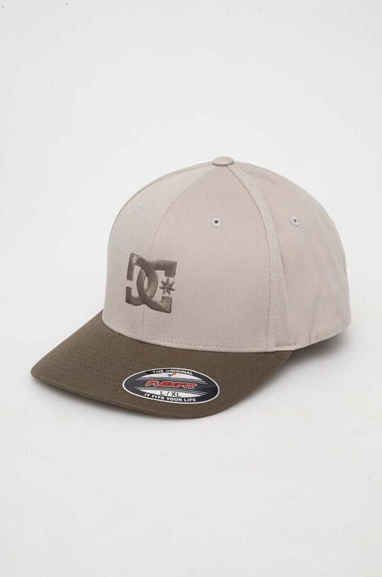 DC sapka bézs, sima | ANSWEAR.hu