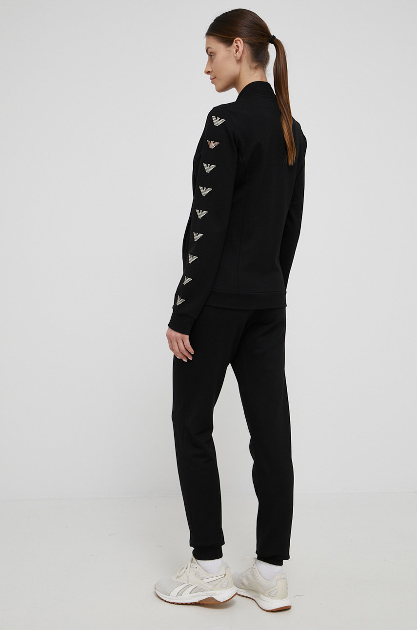 Спортивный костюм EA7 Emporio Armani женский цвет чёрный | ANSWEAR.ua