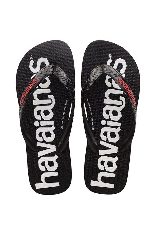 Вьетнамки Havaianas Top Logomania цвет красный | ANSWEAR.ua
