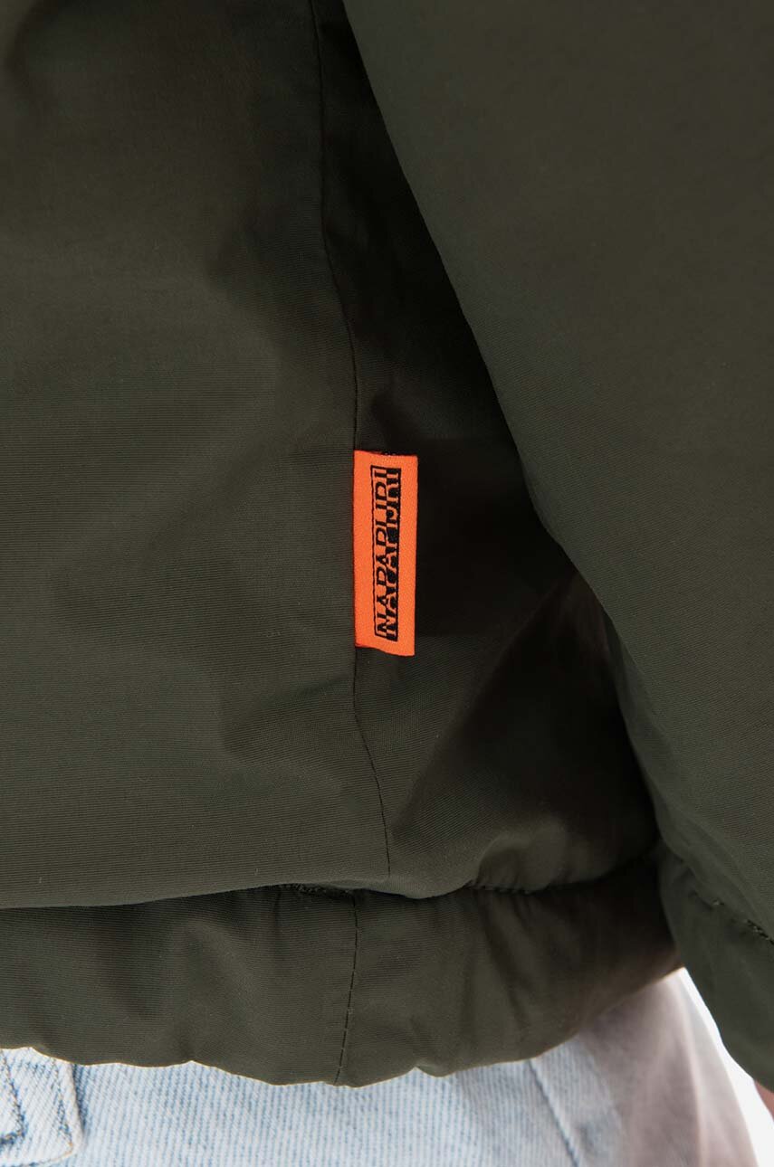 Napapijri jacket women's green color | buy on PRM