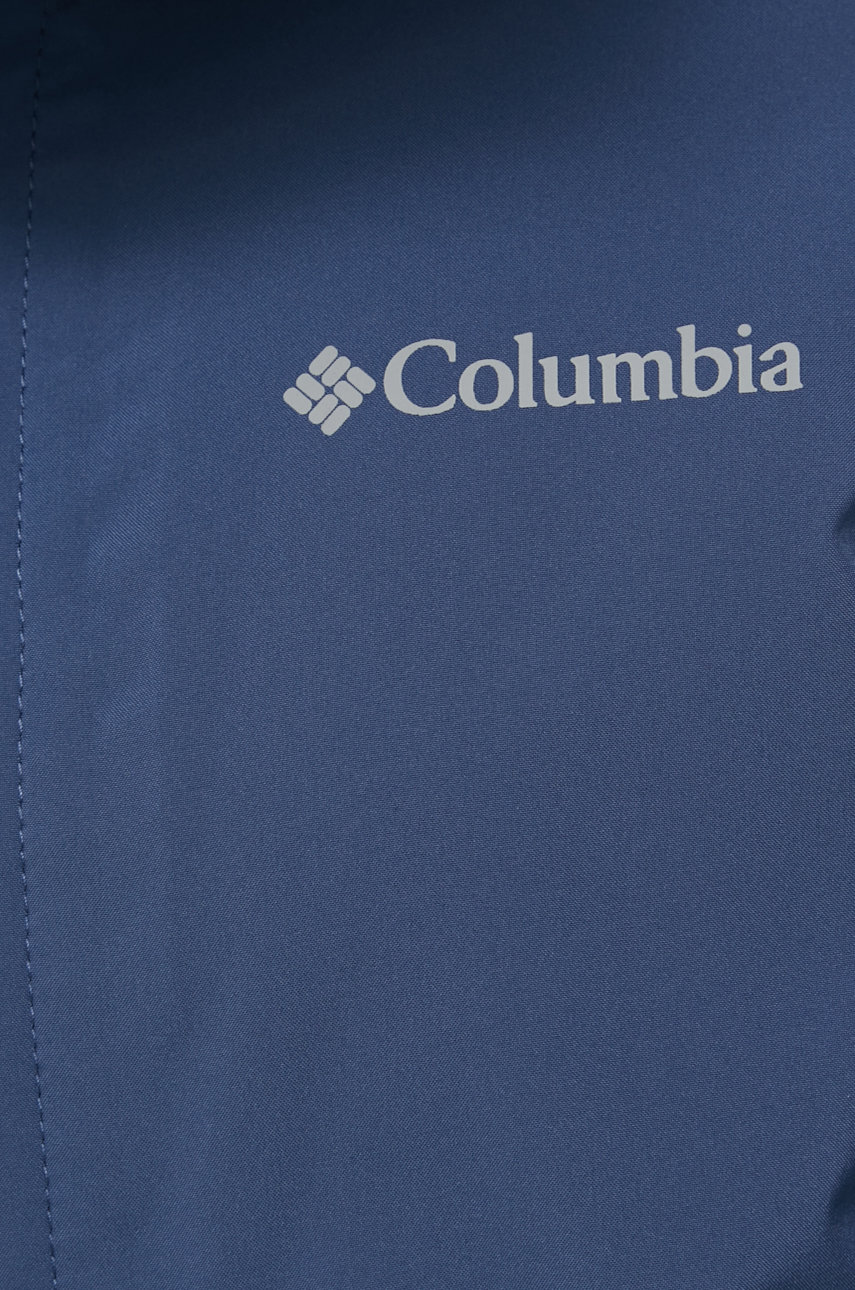 Columbia outdoor jacket Earth Explorer navy blue color at PRM US