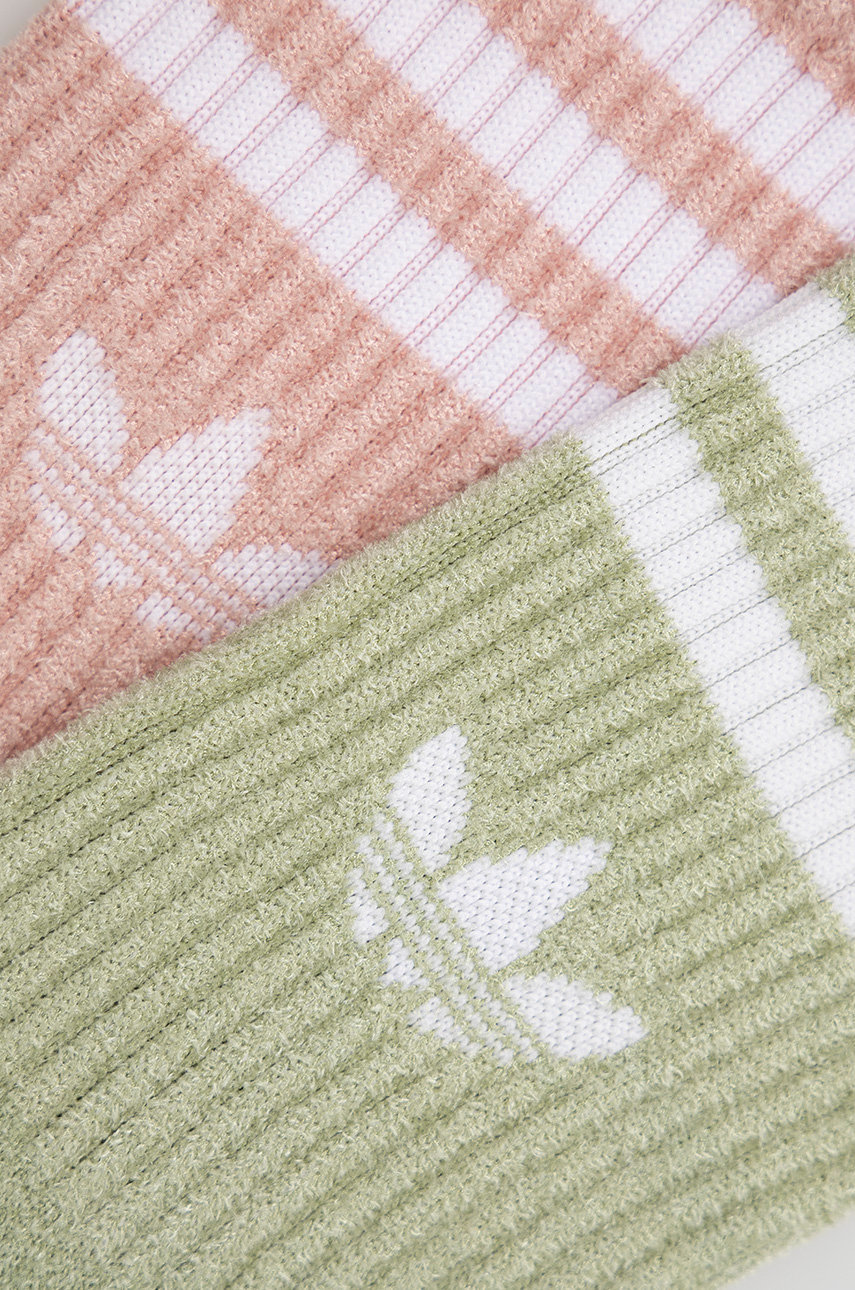 adidas Originals socks women's pink color at PRM US