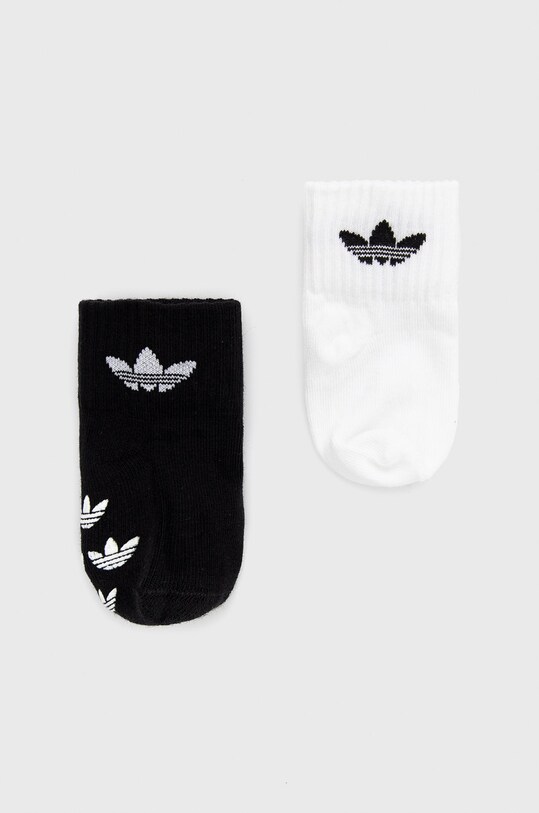 adidas Originals gyerek zokni (2 pár) H32448 fekete | ANSWEAR.hu