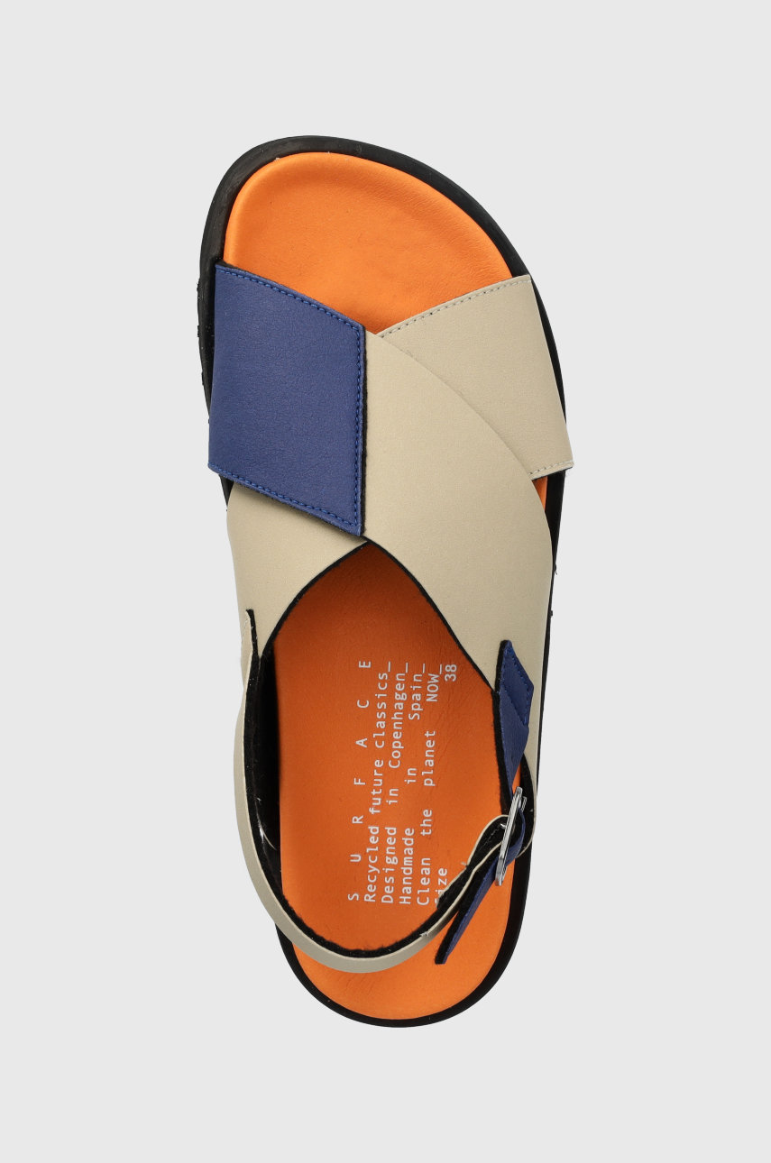 Сандалі Surface Project жіночі колір бежевий на платформі | ANSWEAR.ua