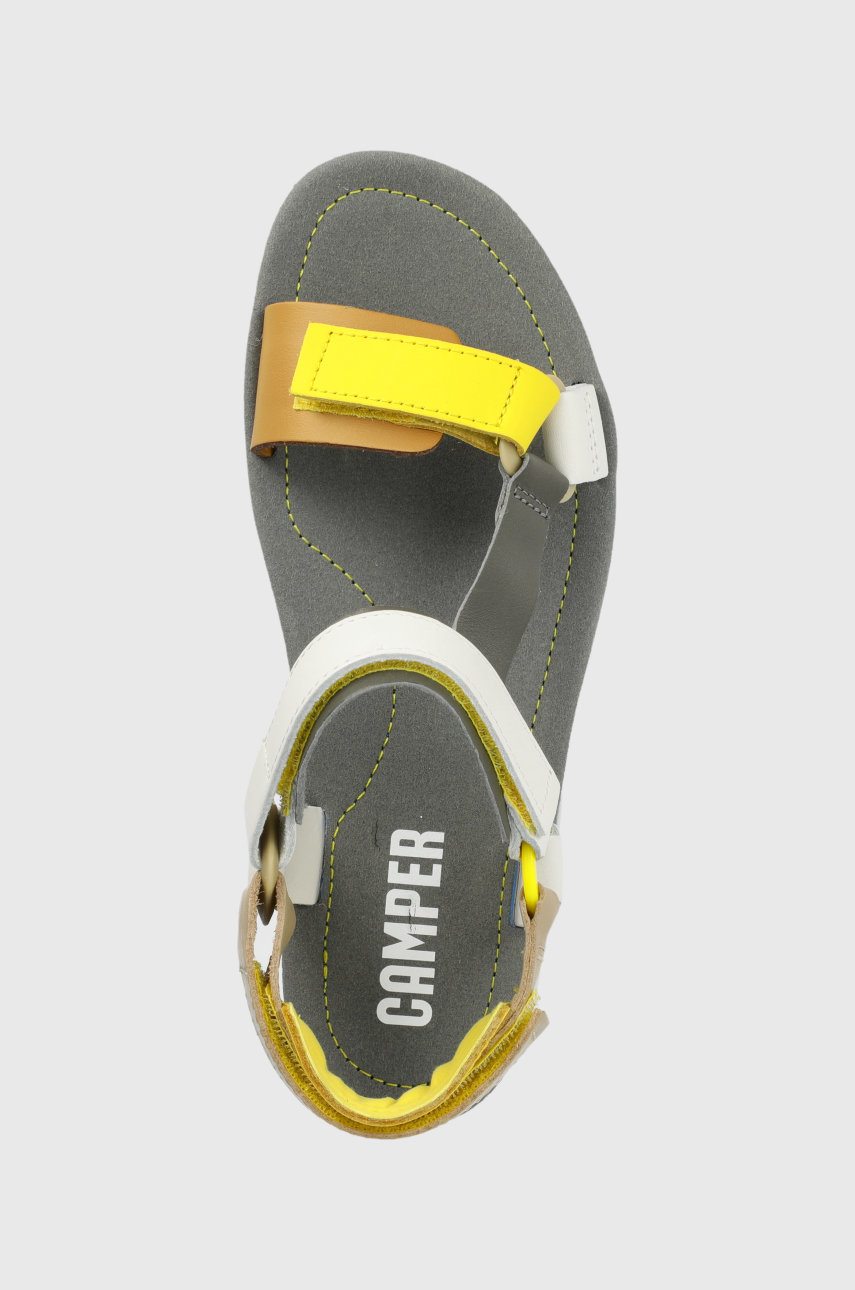 Kožne sandale Camper Oruga Up za žene, s platformom | ANSWEAR.hr