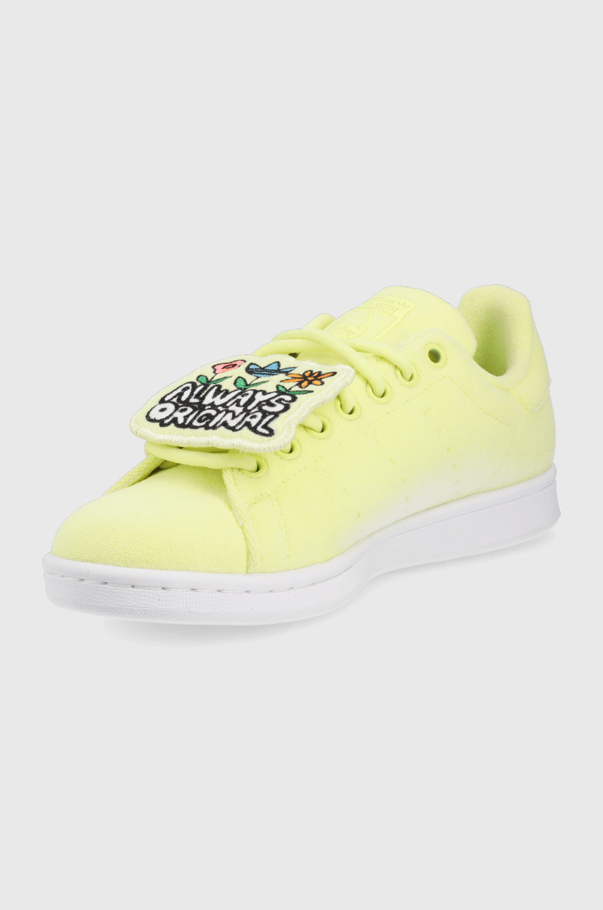 adidas Originals plimsolls Stan Smith yellow color at PRM US