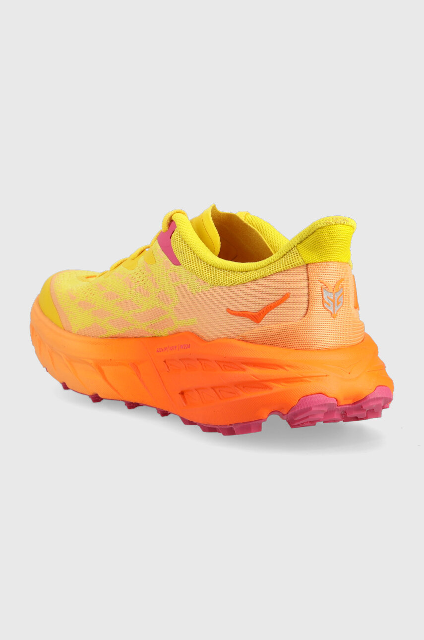 Hoka One One running shoes SPEEDGOAT 5 yellow color at PRM US